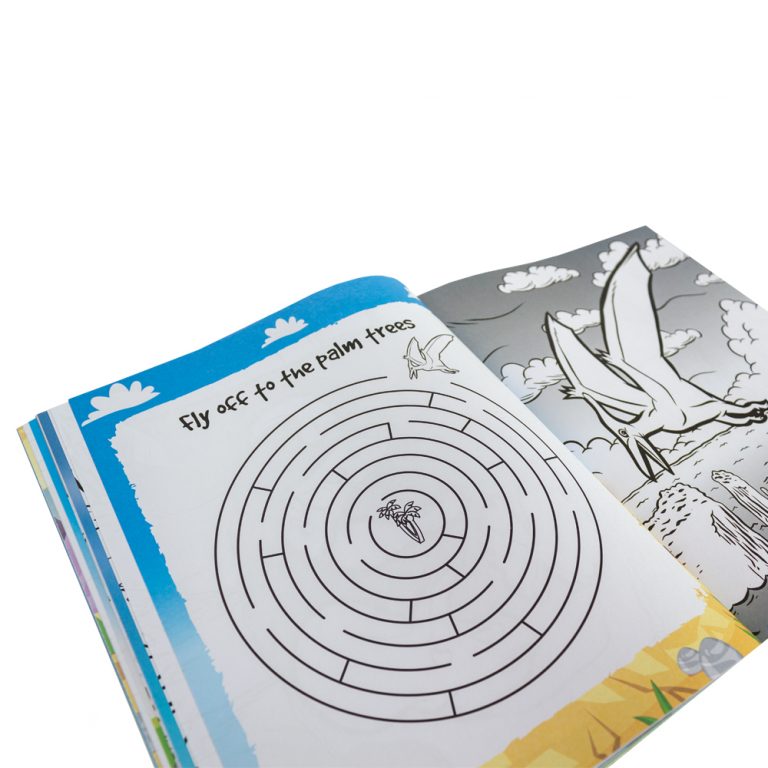 Pukka Fun Interactive Colouring Book Dinosaur World – Pukka Pads North ...